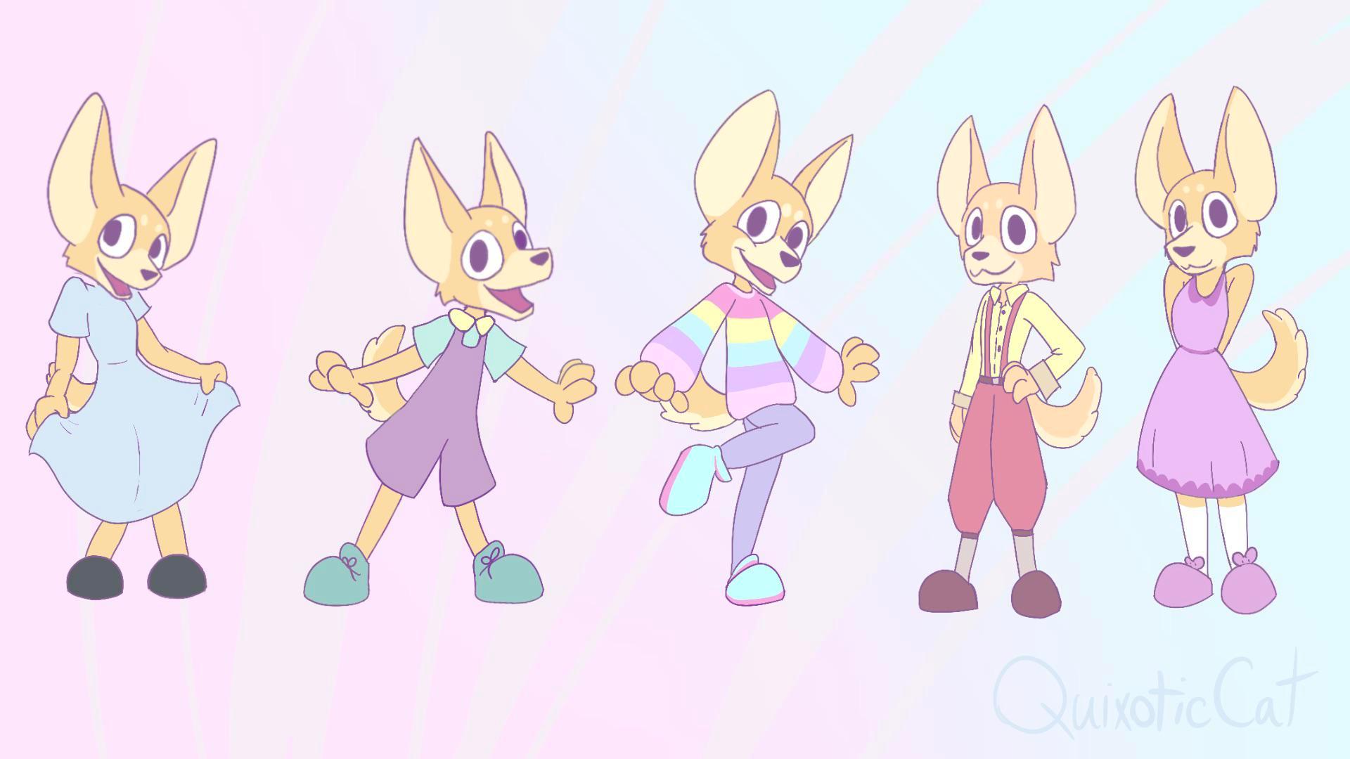 Pastel Outfit Lineup | Scrolller