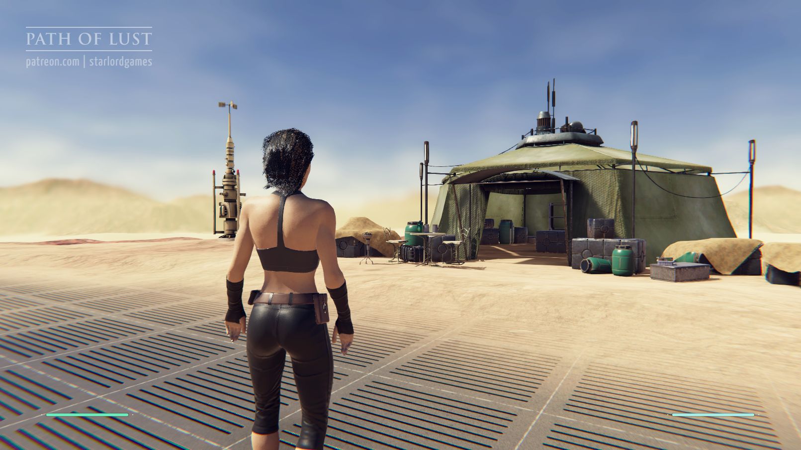 Path of lust W.I.P.: smuggler camp. | Scrolller