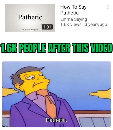 Pathetic. | Scrolller