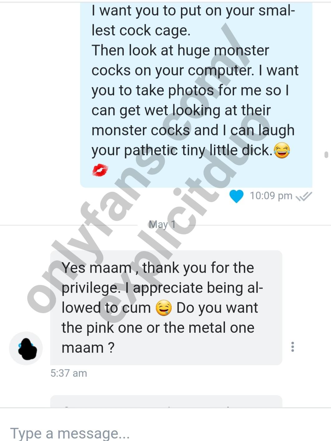 Pathetic little dick loser! | Scrolller