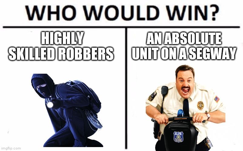 Paul Blart is an absolute madlad | Scrolller