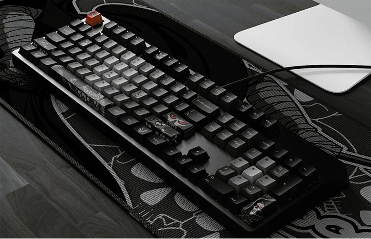 PBT five-sided sublimation process keycap | Scrolller