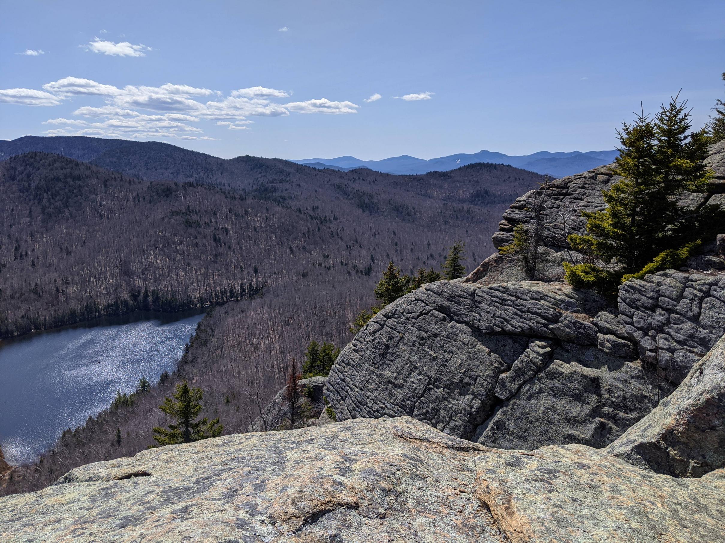 Peaked Mountain Pond from the summit | Scrolller
