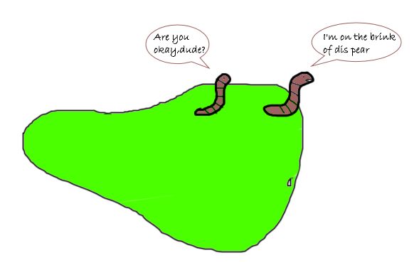 Pear-ly holding on | Scrolller