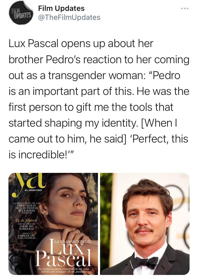 Pedro Pascal is This-is-the-waying real life. | Scrolller