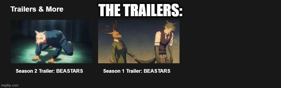 People watching Beastars for the first time: Let me look at the trailers | Scrolller