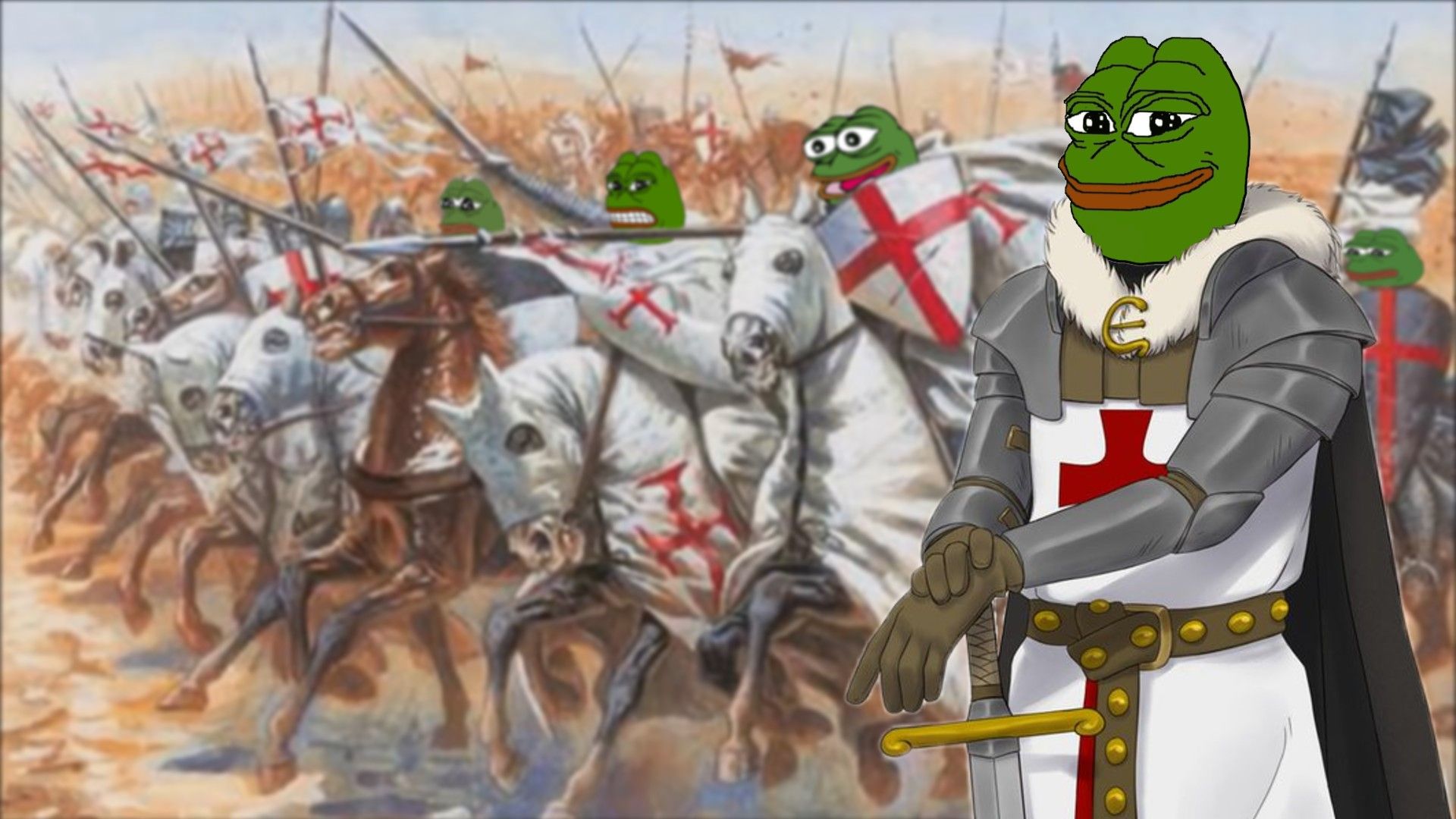 Pepe the Crusader | Scrolller