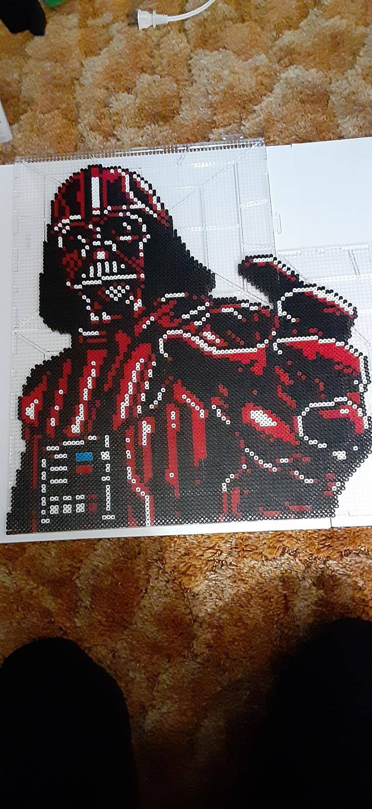 Perler Darth Vader. | Scrolller