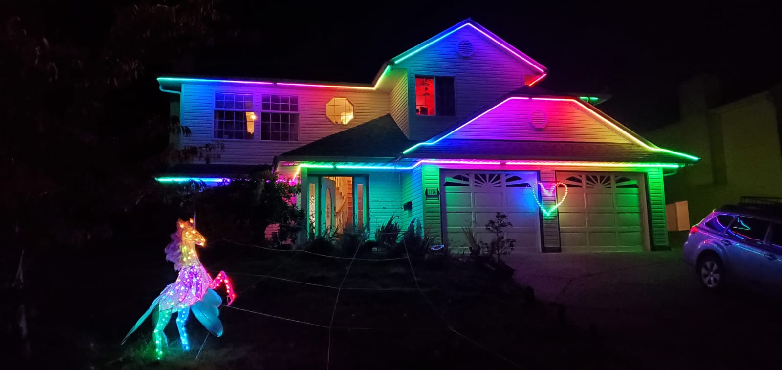 Permanent lights installed | Scrolller