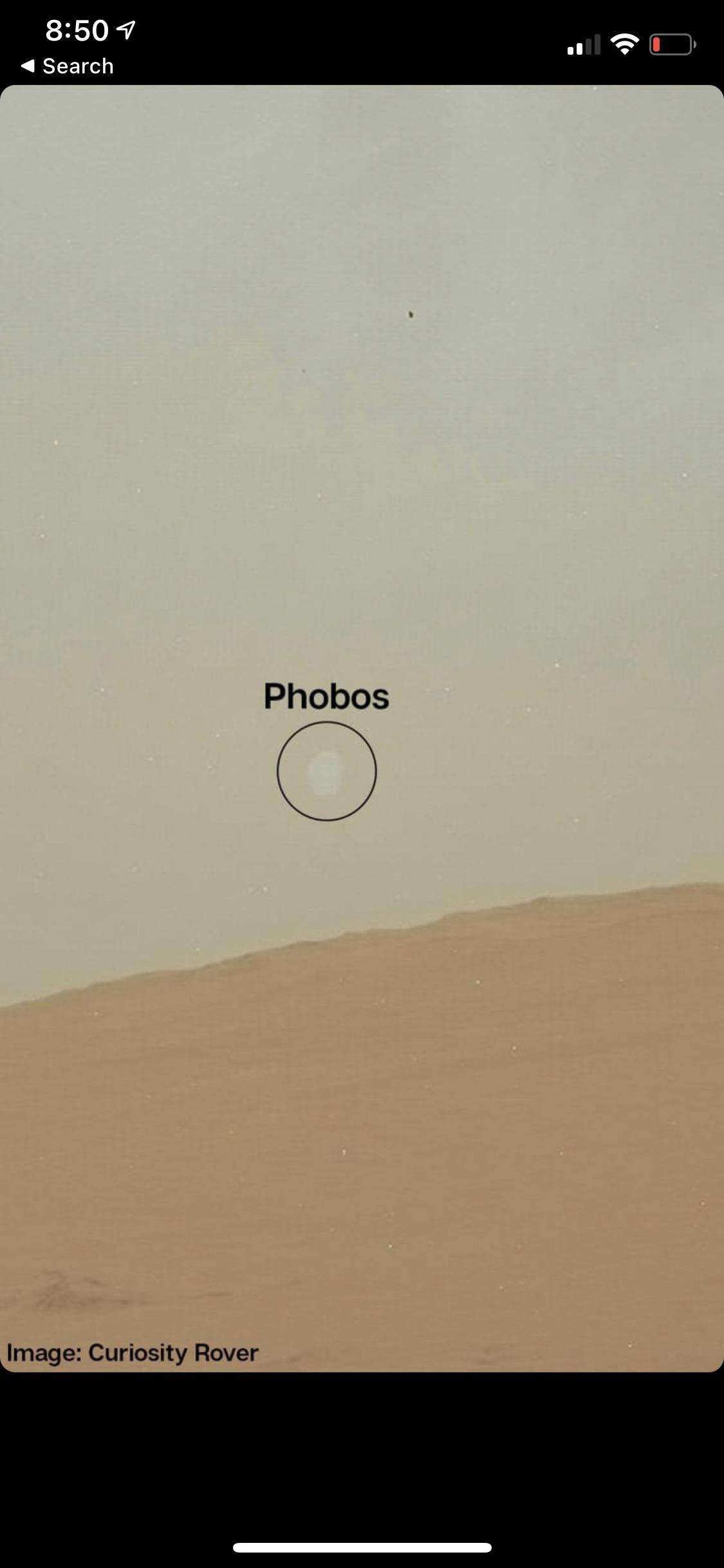 Phobos from Mars | Scrolller