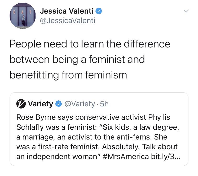 Phyllis Schlafly was a real life Serena Joy not a feminist. | Scrolller