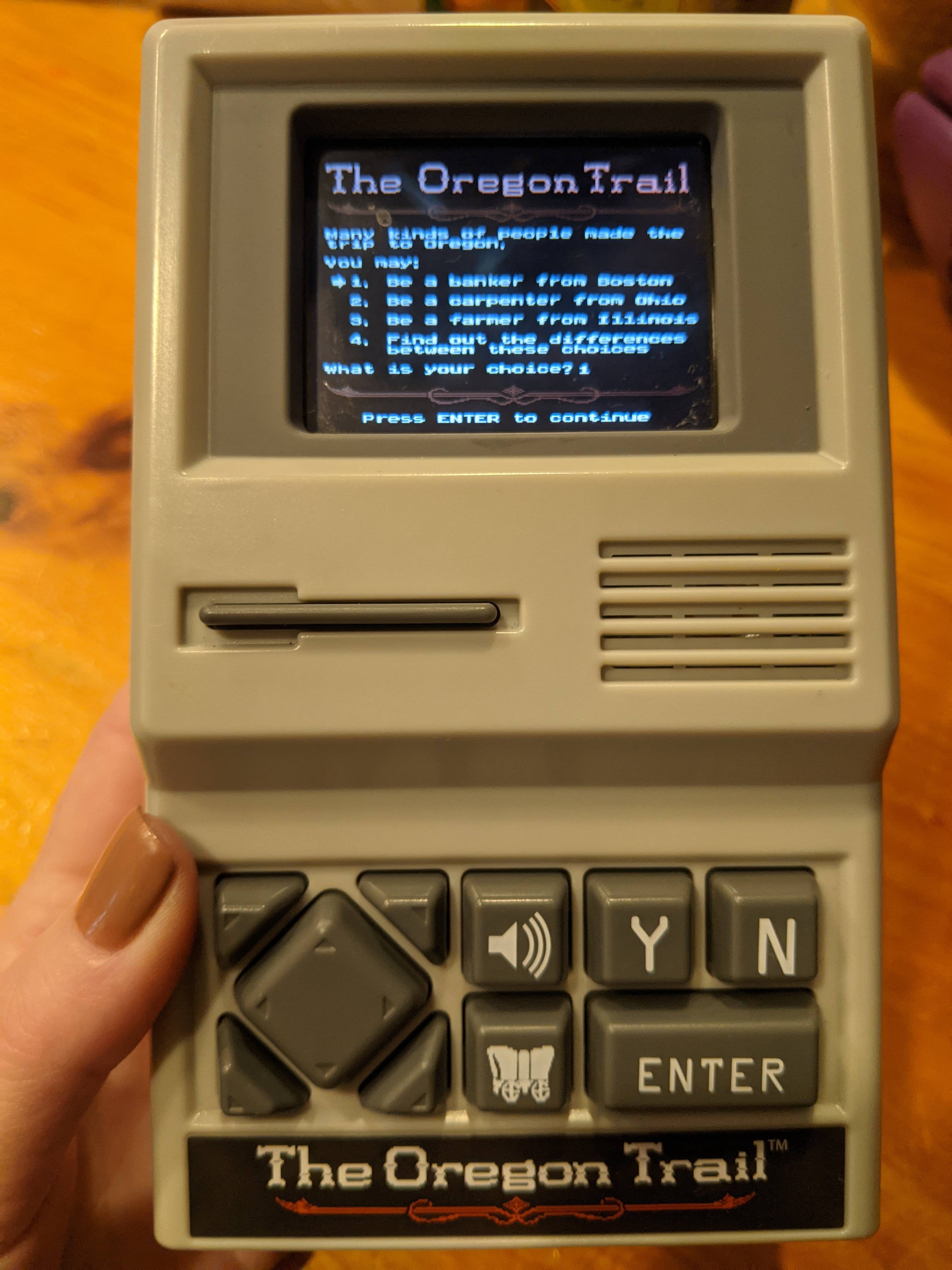 Picked up this sweet, top of the line, handheld gaming system today | Scrolller