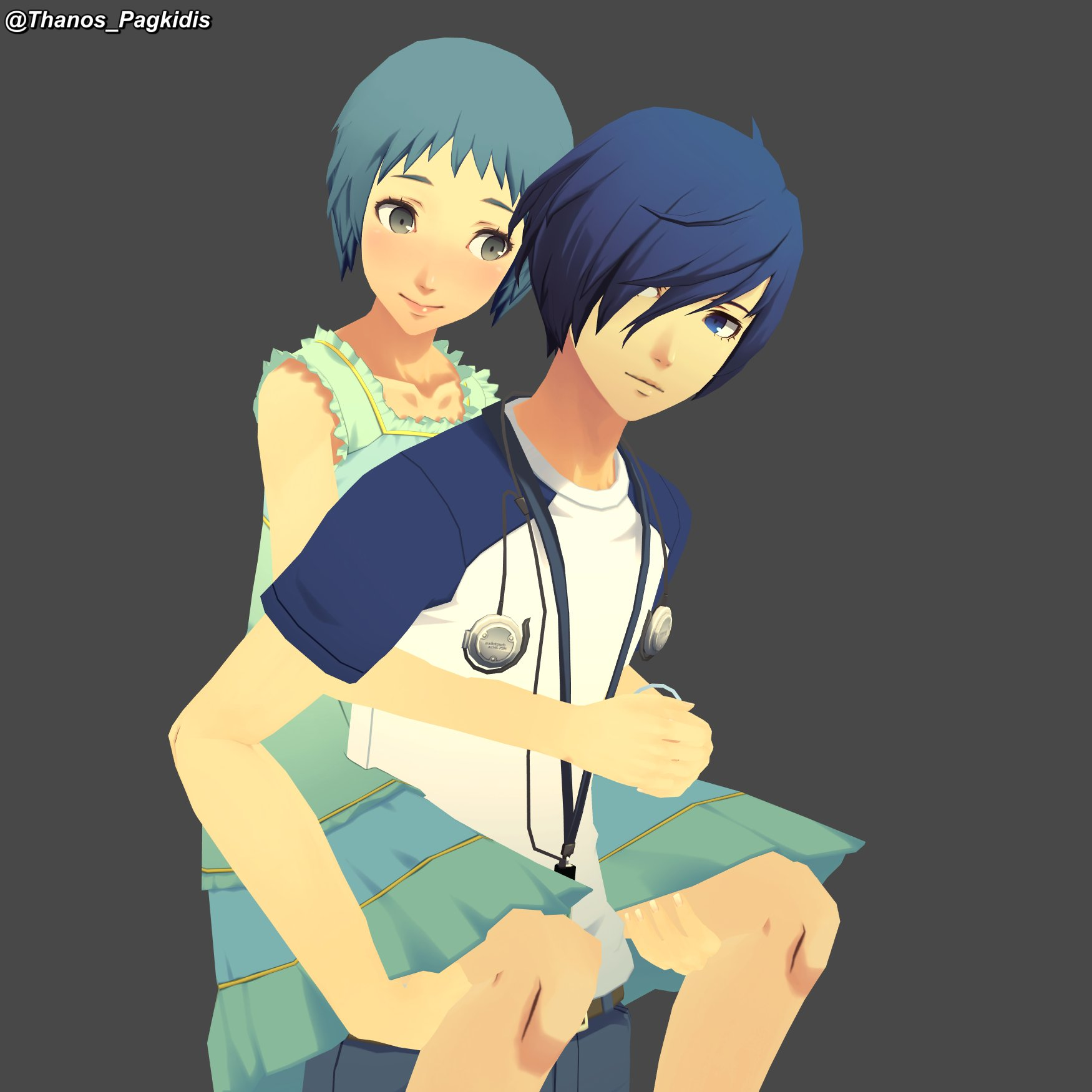 Piggyback Fuuka! | Scrolller