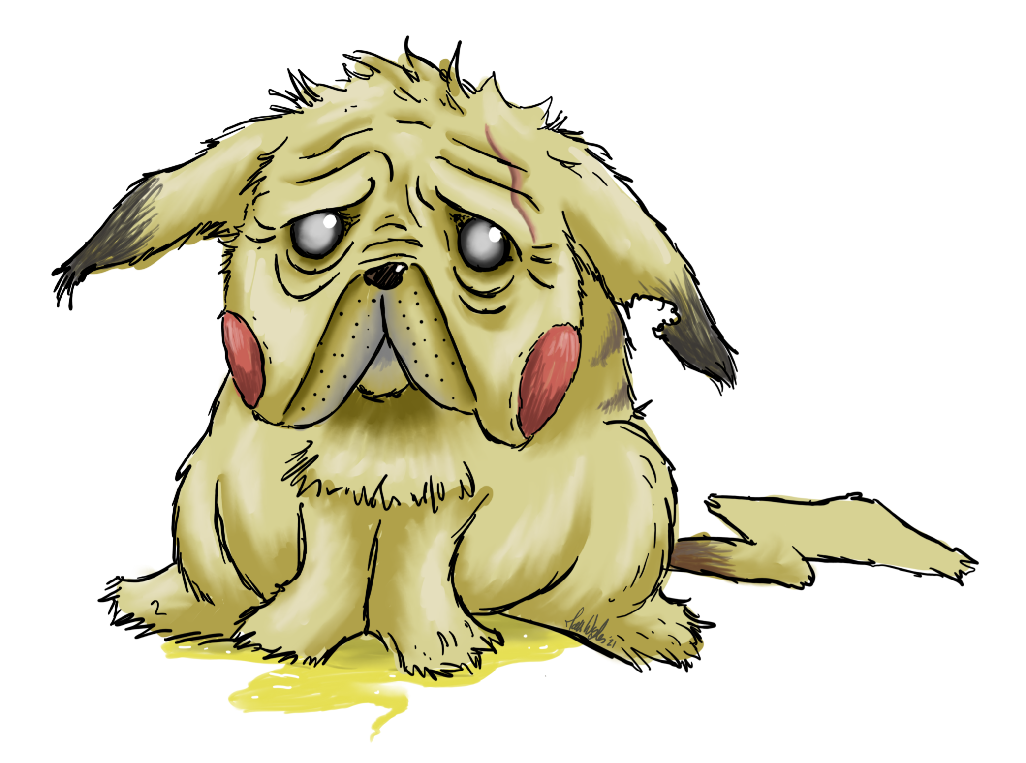 Old Pikachu - OC | Scrolller