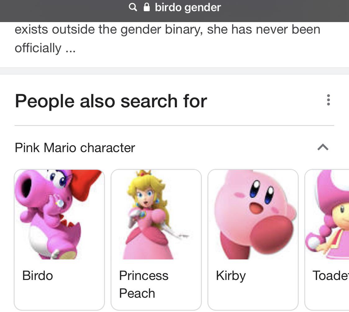 Pink Mario character rule | Scrolller