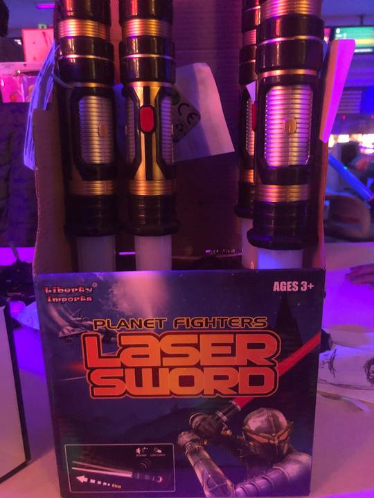 Planet Fighters Laser Swords! | Scrolller