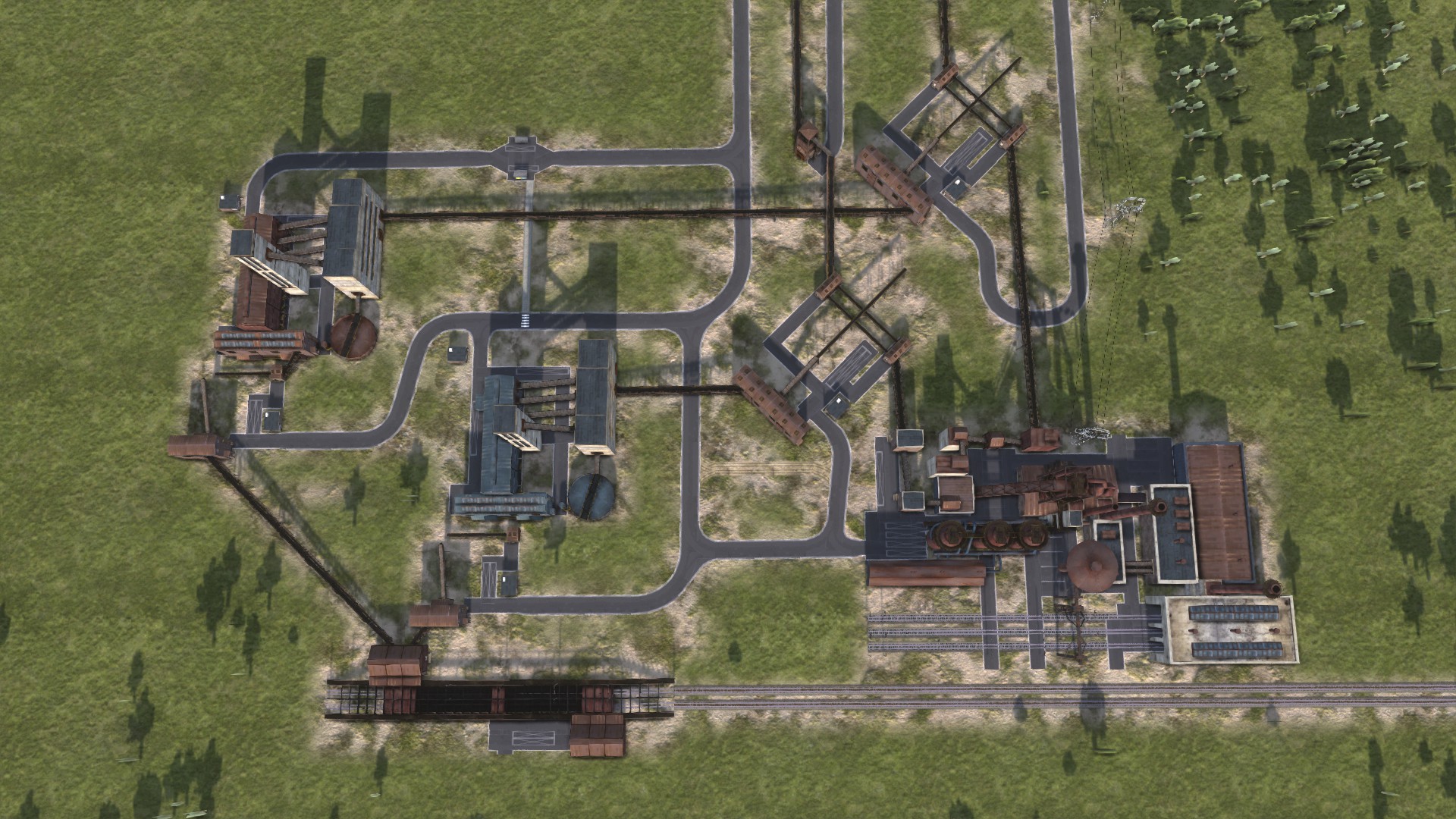 Planned steel factory complex, anything I might be missing? | Scrolller