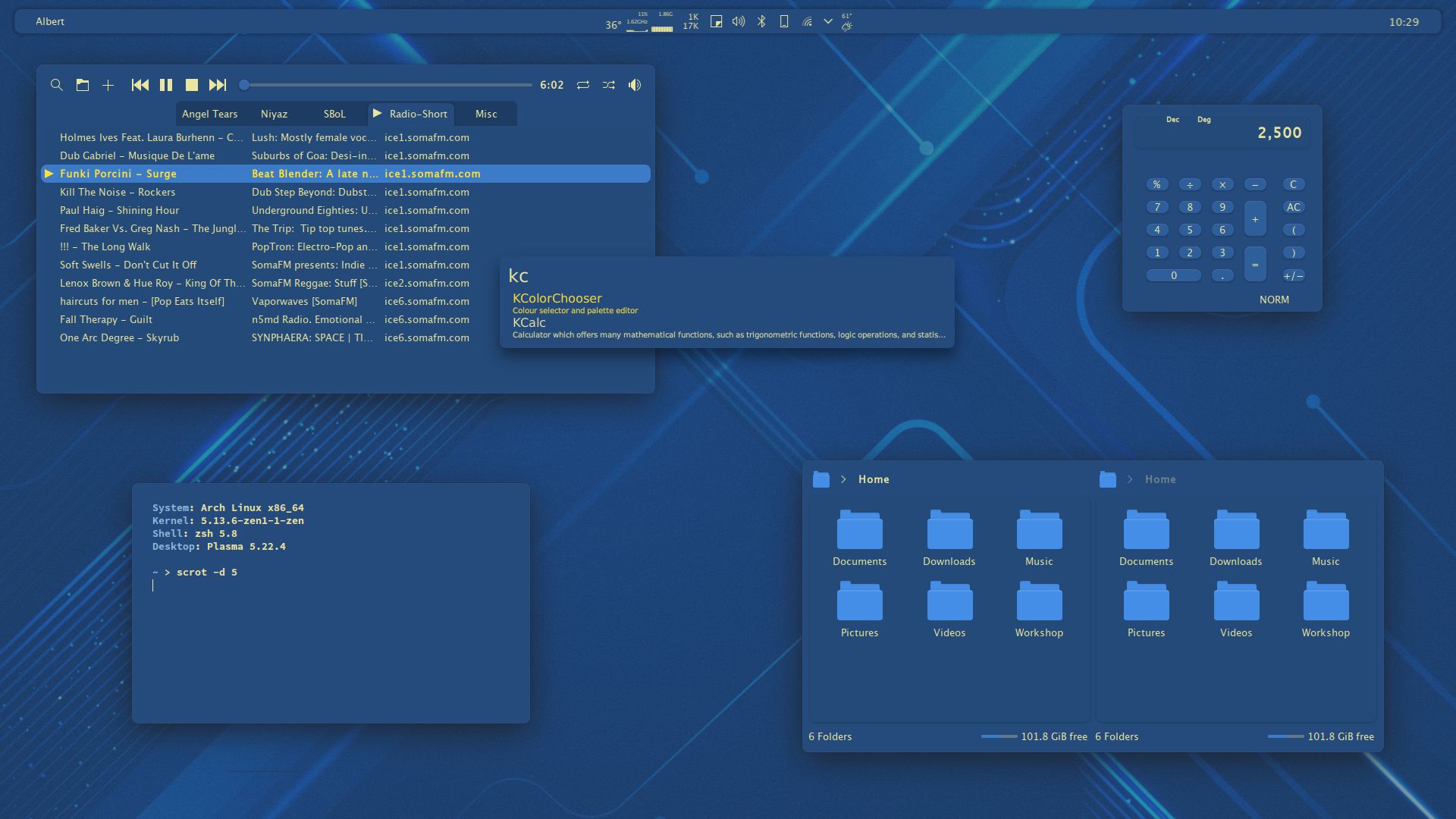 [Plasma] Blue | Scrolller