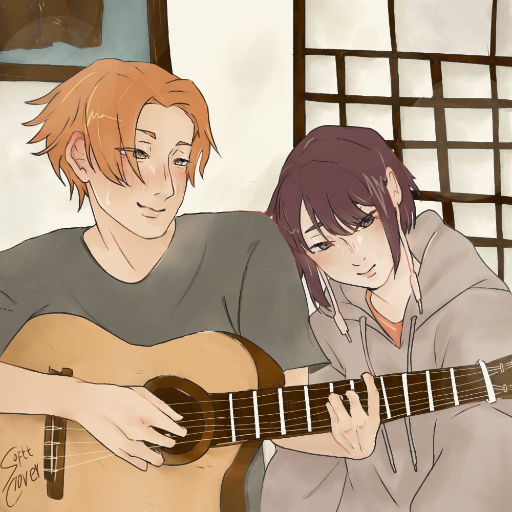 Playing guitar! | Scrolller