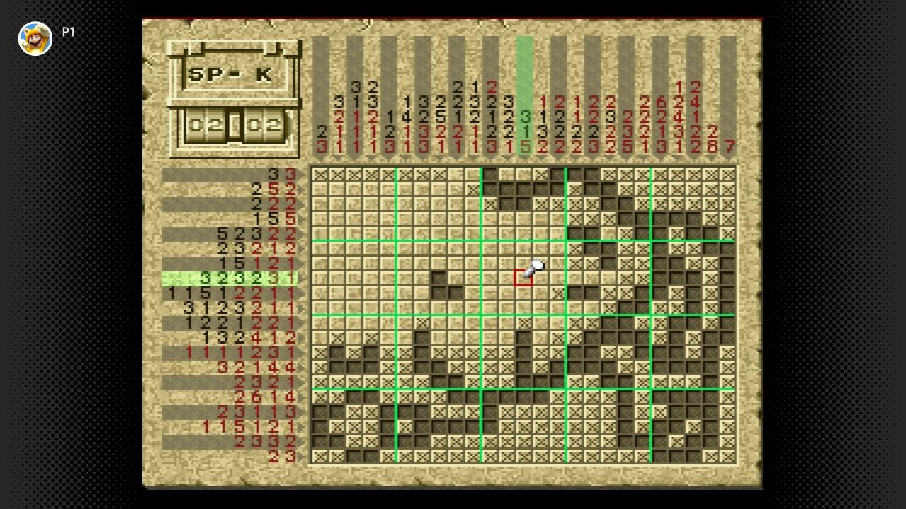 Please help me with this Super Mario's Picross puzzle! | Scrolller