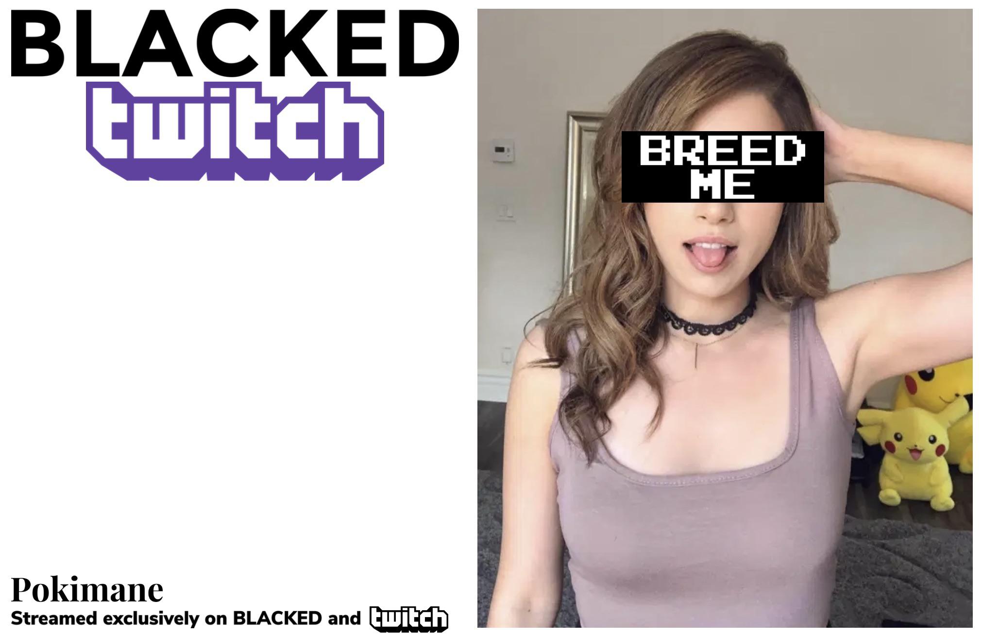 Pokimane, Black Breed on Stream | Scrolller