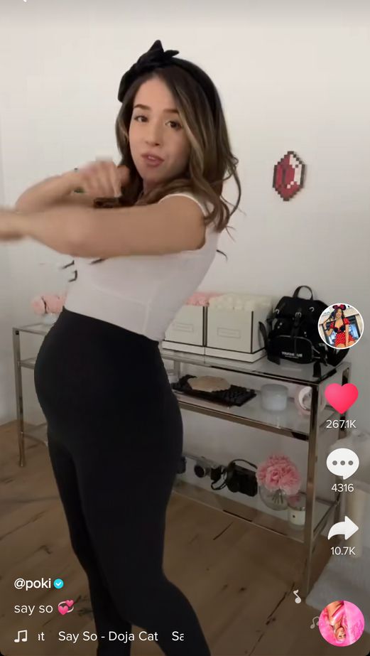 Pokimane's got some bloat | Scrolller