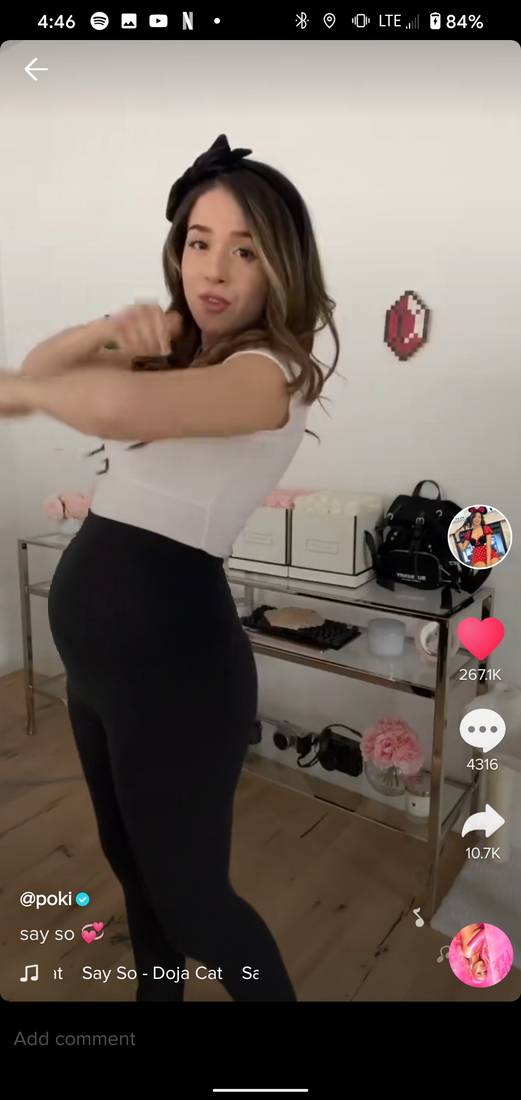 Pokimanes growing belly | Scrolller