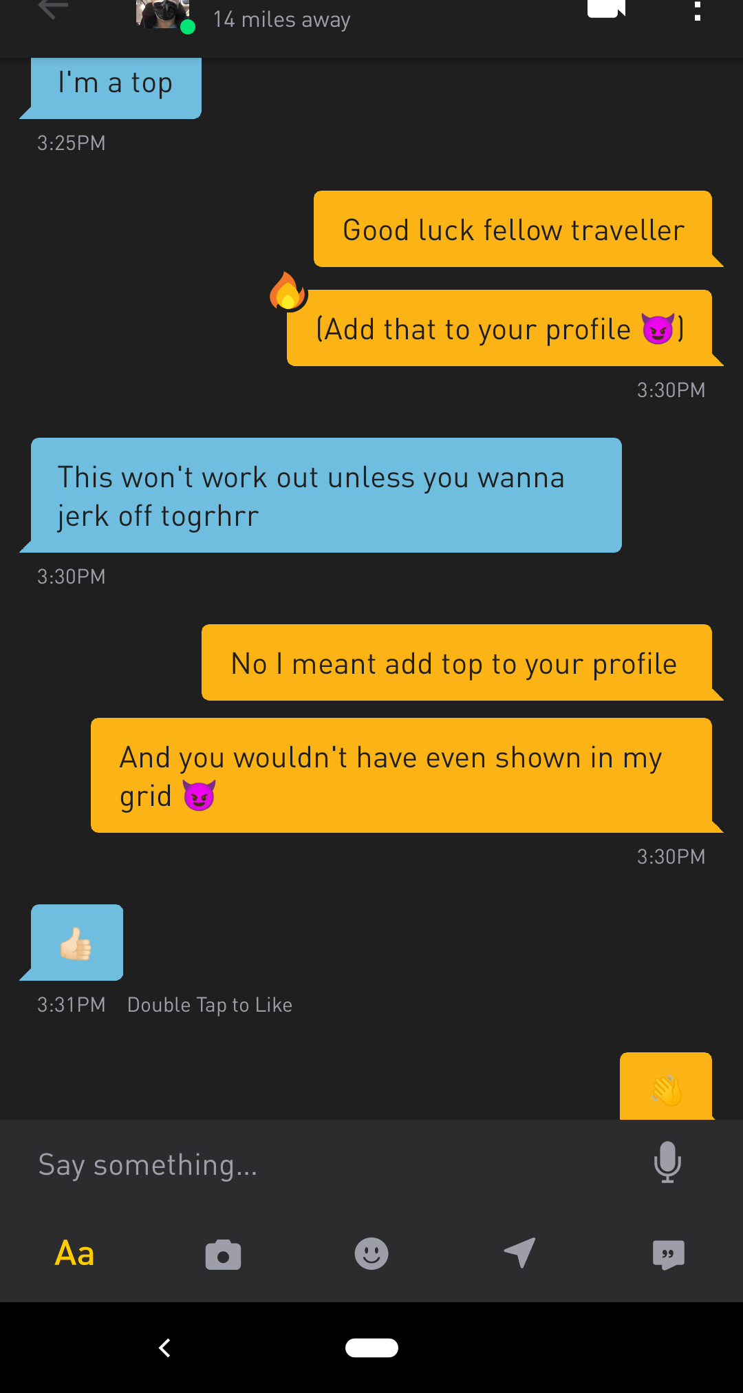 Polite rejection and useful advice! | Scrolller