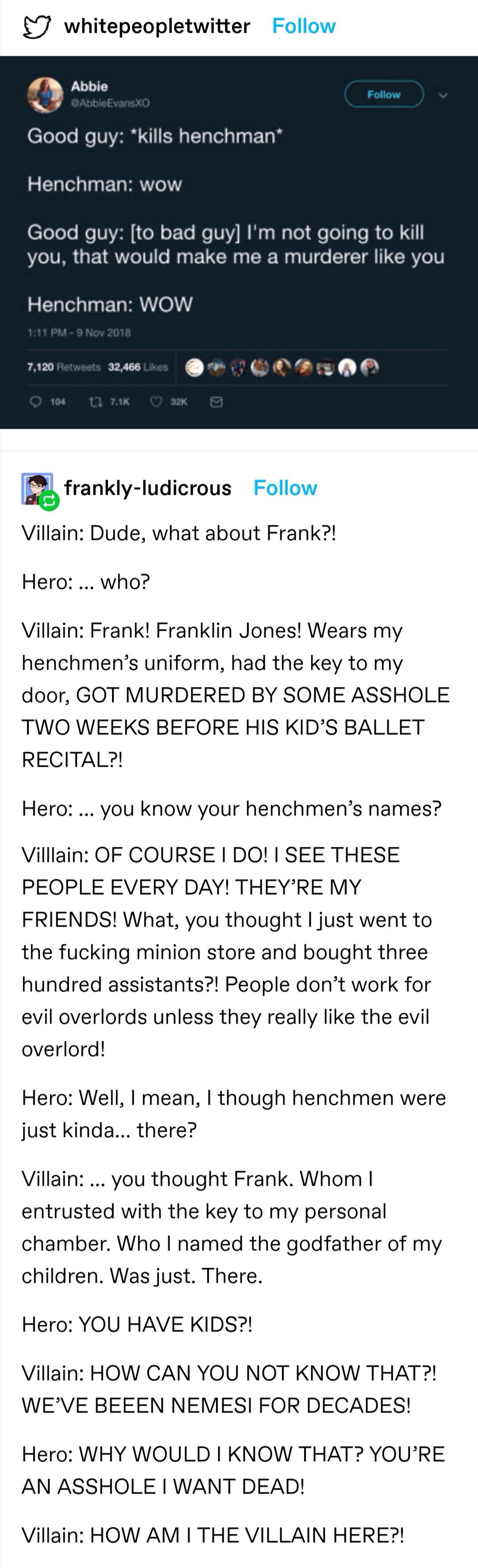 Poor Frank | Scrolller