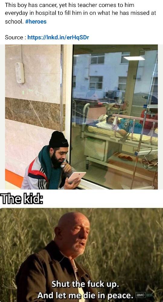 Poor kid. | Scrolller