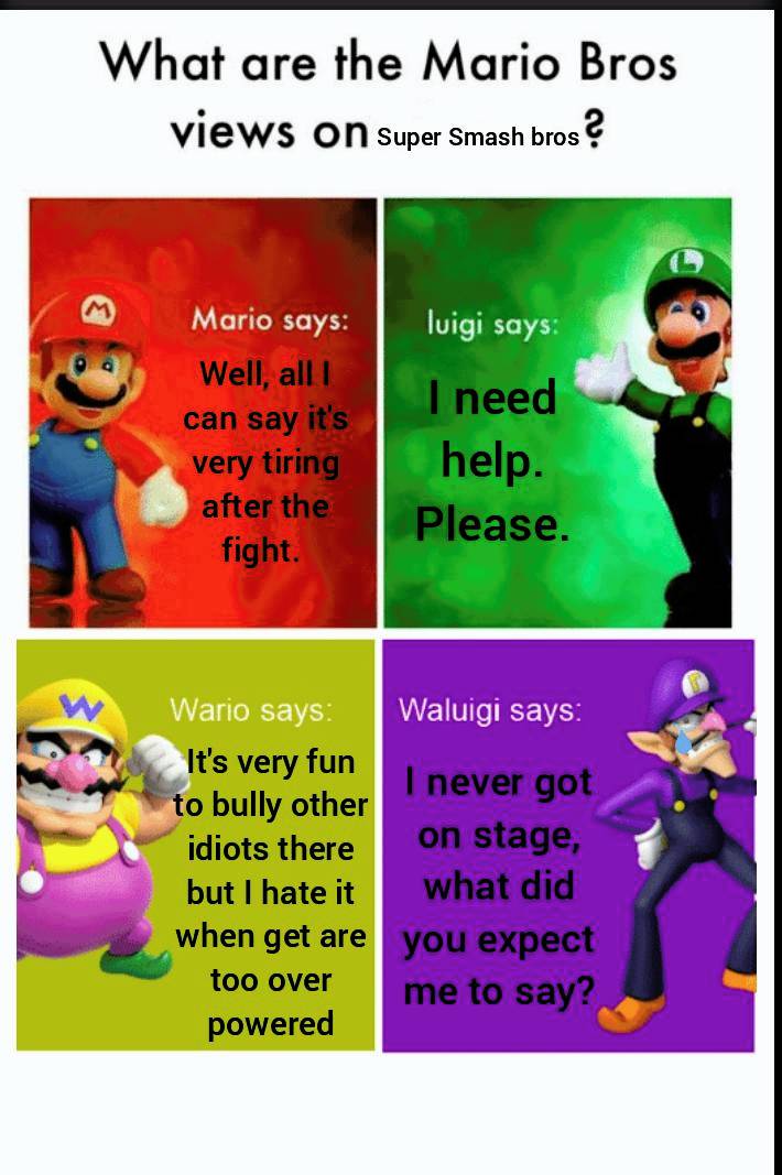 Poor poor Waluigi | Scrolller