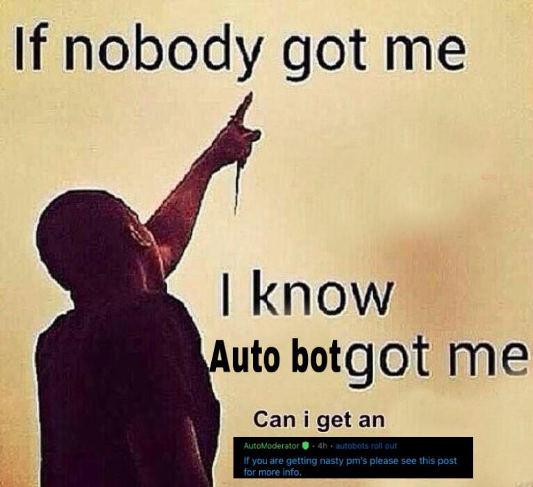 poorly made meme for beautifully made bot. | Scrolller