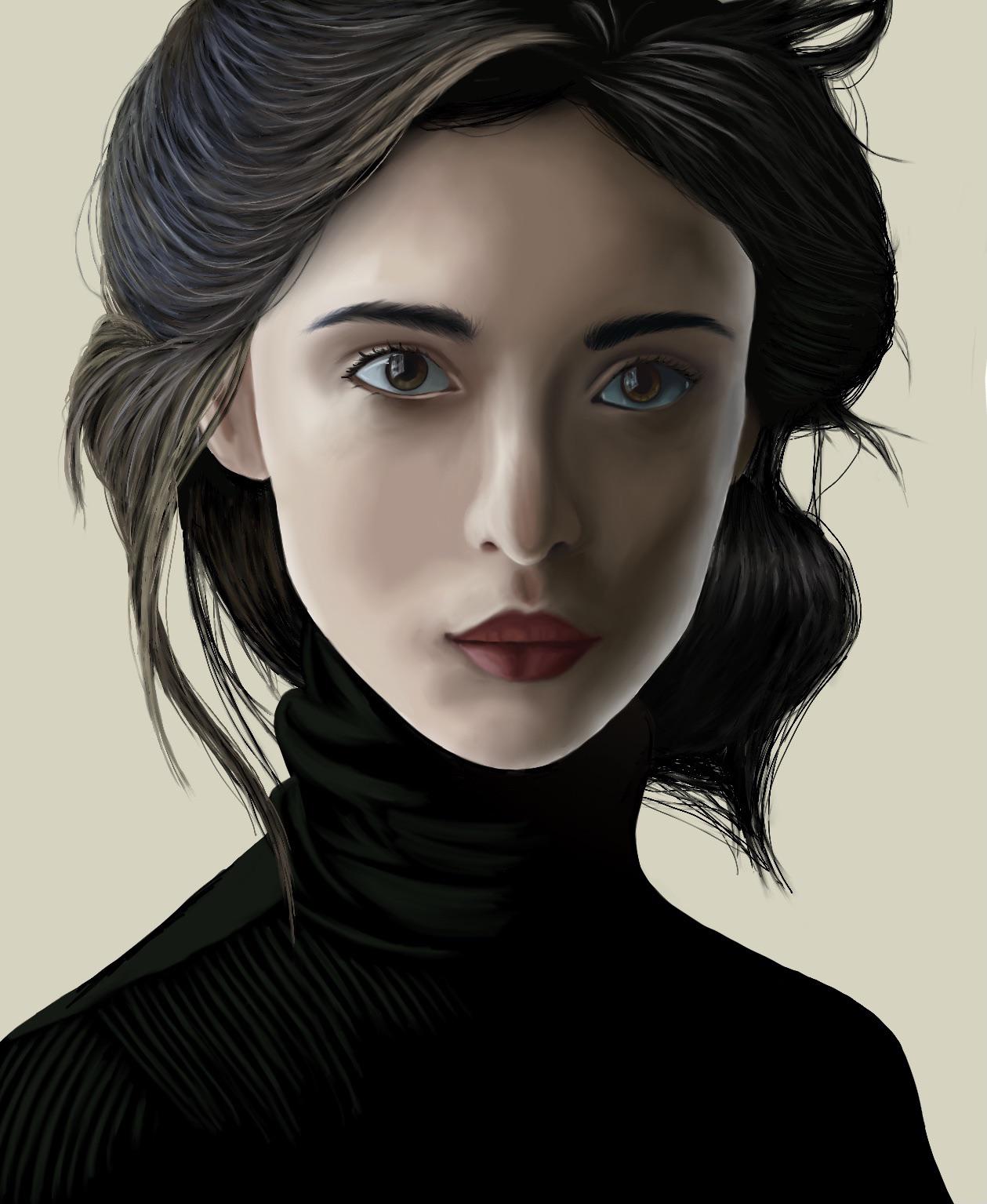 Portrait, by the_simpliciter, digital (procreate), 2020 | Scrolller