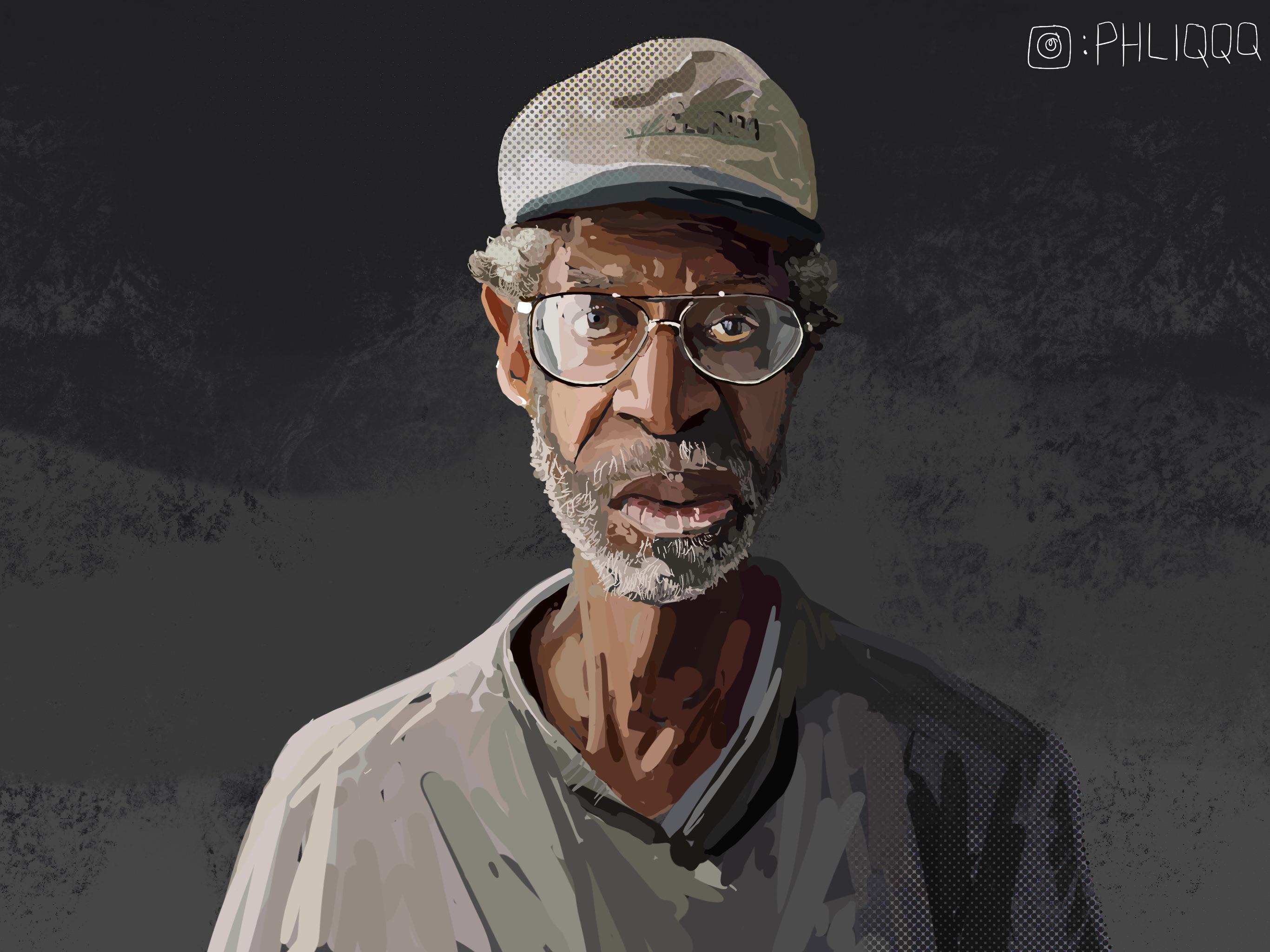 Portrait practice with procreate. | Scrolller