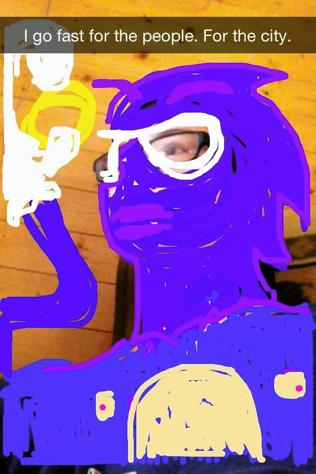 Portrat of are grate leeder Sanic, protectin the peepuls | Scrolller