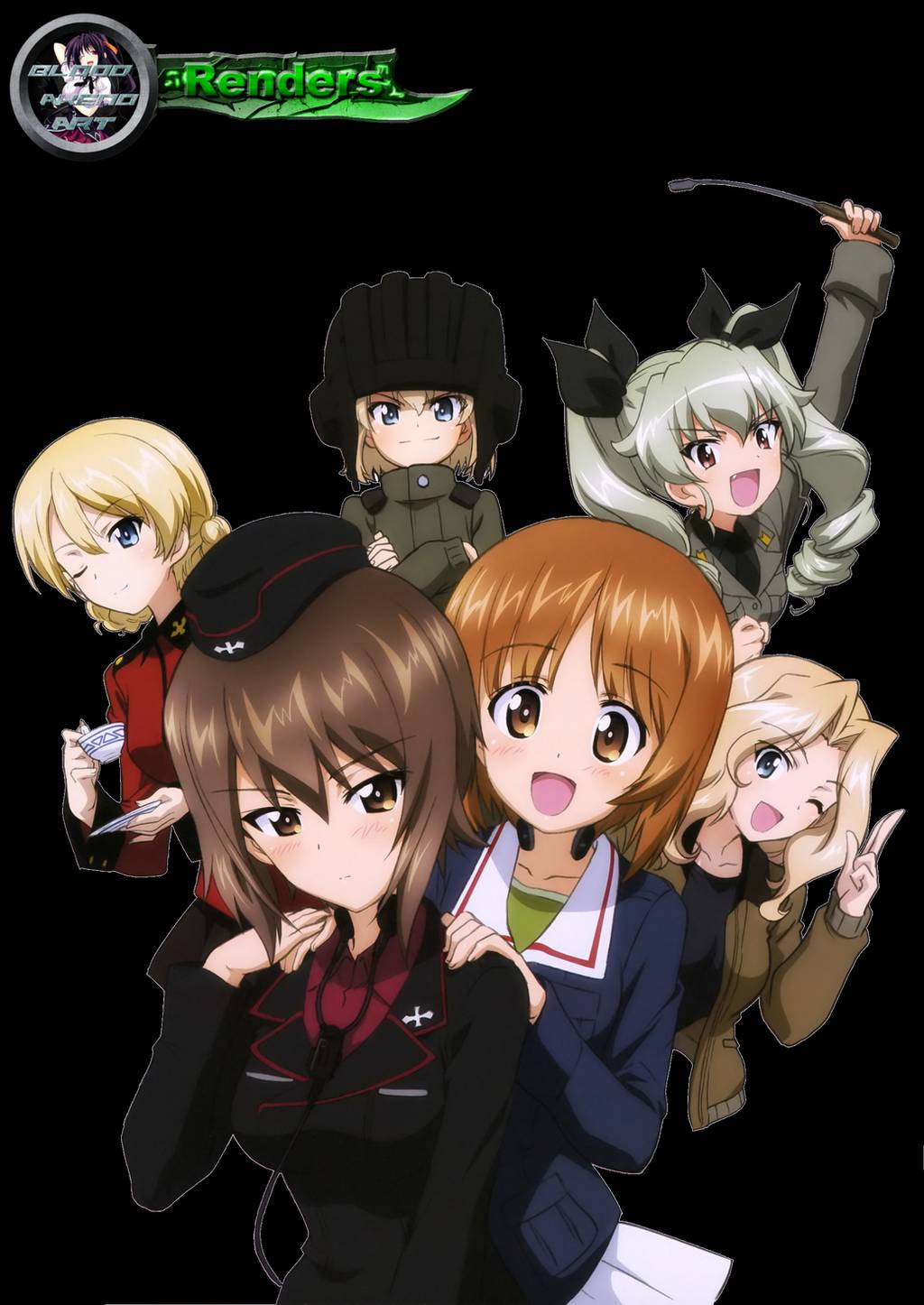 Posing with the original school commanders | Scrolller