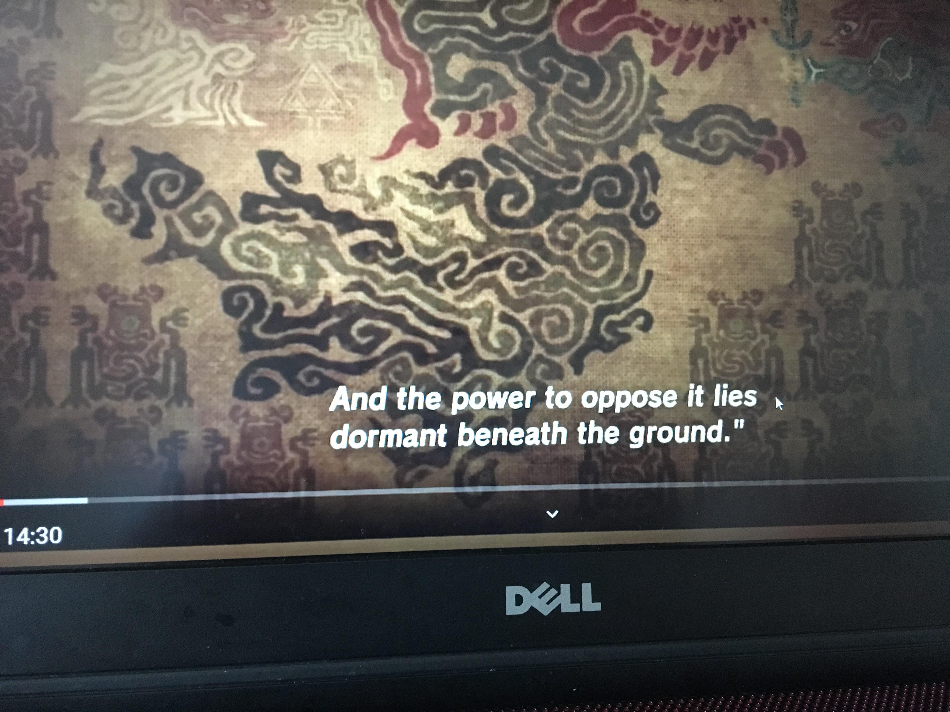 Possible foreshadowing for BOTW2 from King Rhoam? | Scrolller