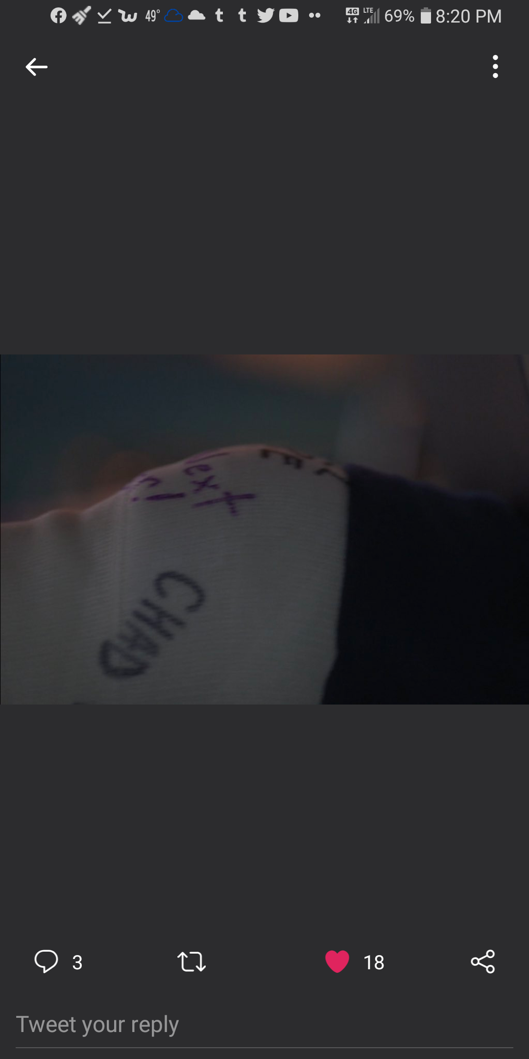 possible theory someone noticed Chad's name on Nick st clairs cast | Scrolller
