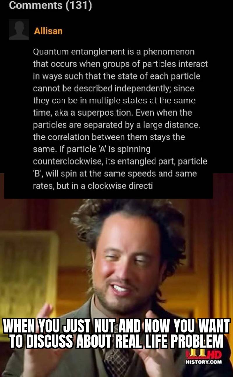 Post nut clarity..level-Quantum Mechanics | Scrolller