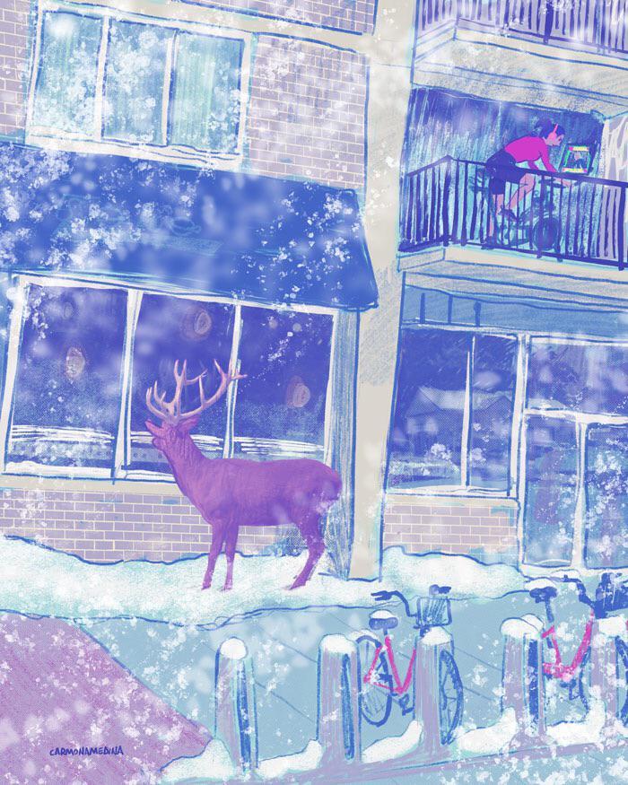 Postcards from Washington DC [#191] : Winter Storm | Scrolller