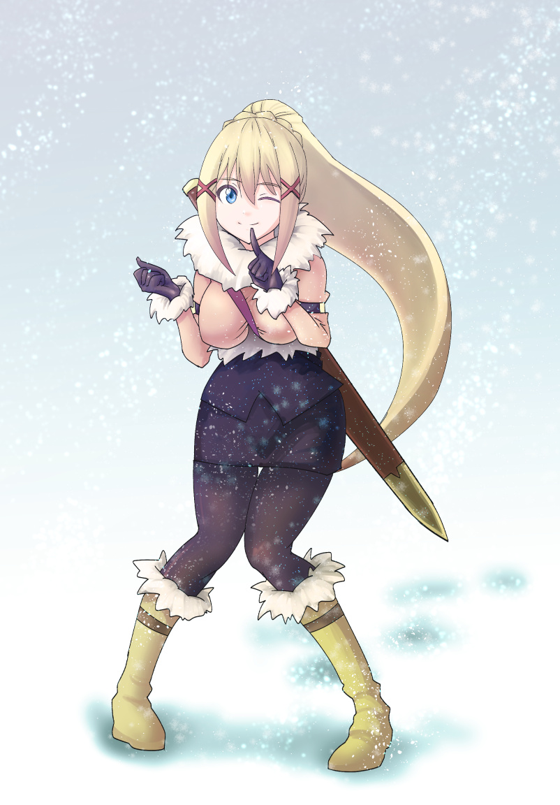 Posting Darkness Fan art until season 3 gets aired day 221 | Scrolller