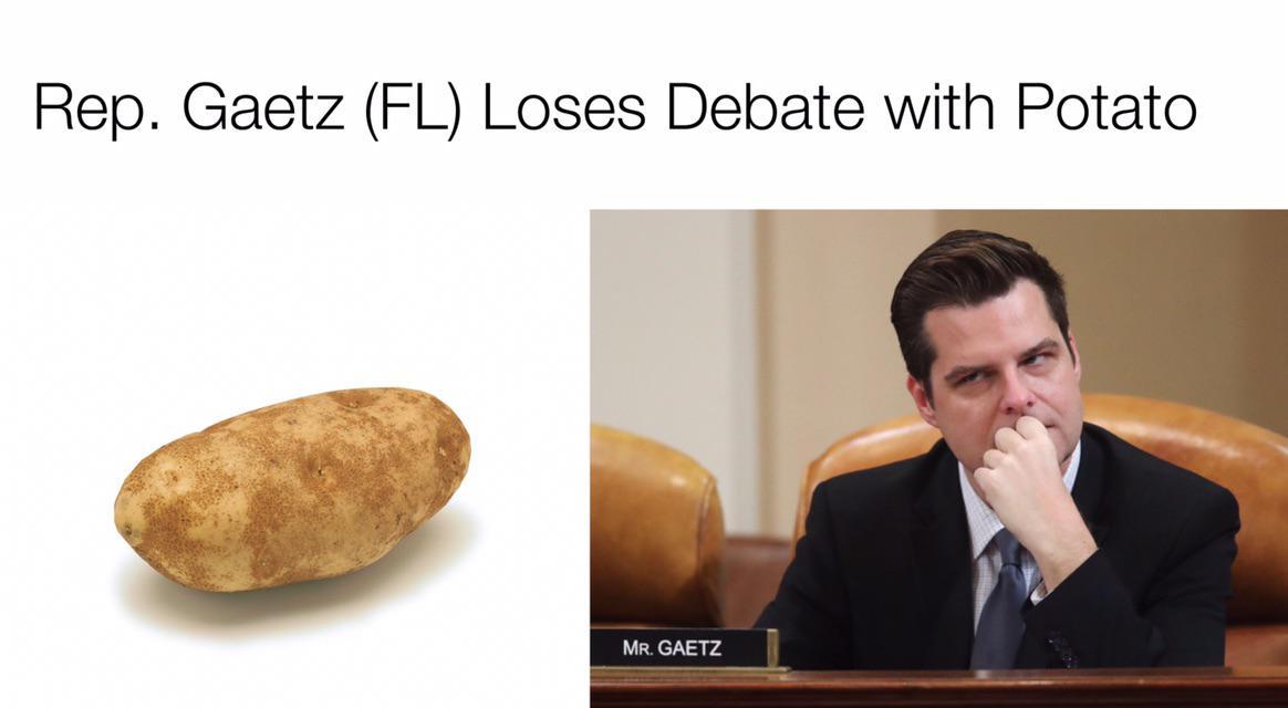 Potato Refuses to Concede. (OC SATIRE) | Scrolller