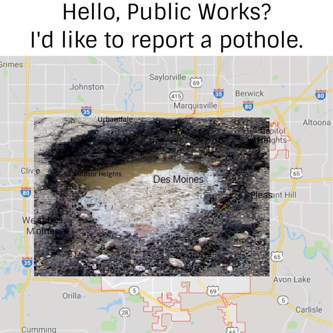 Potholes | Scrolller