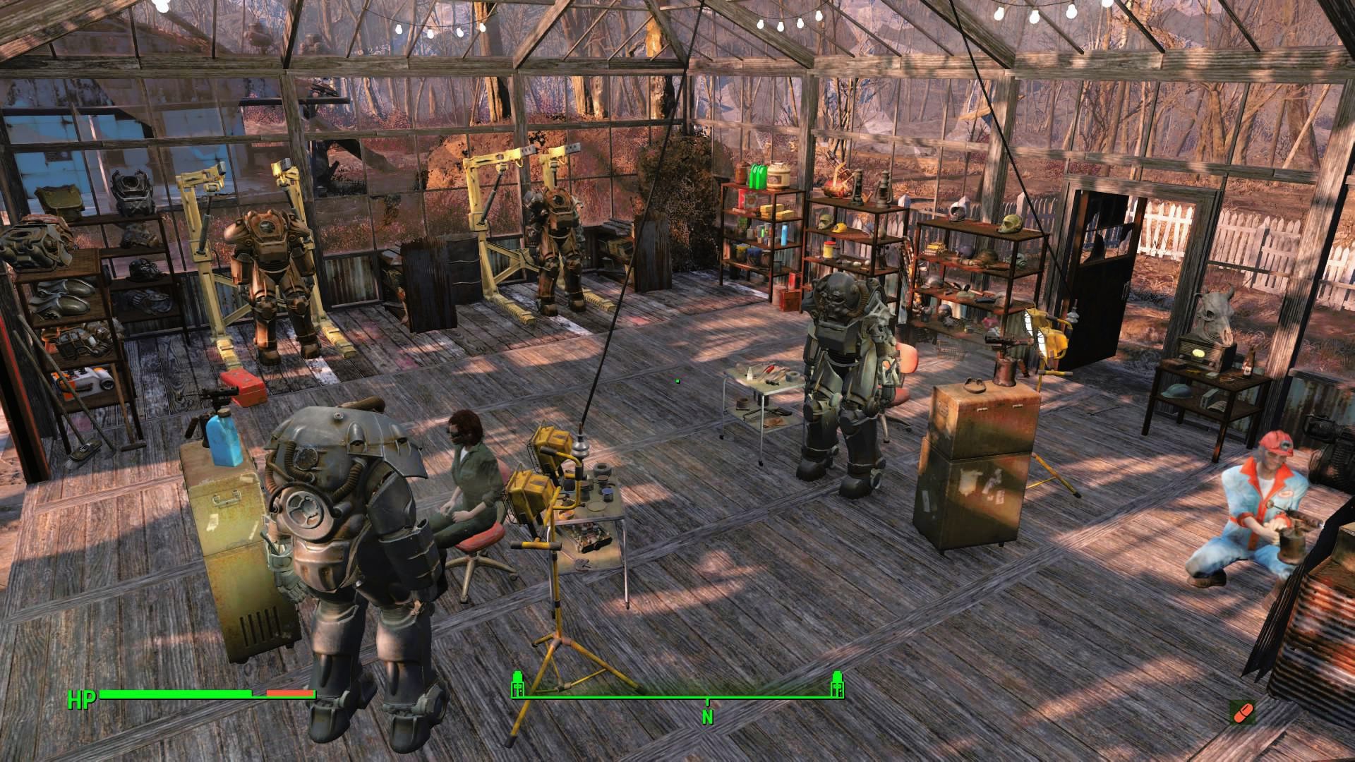 Power armor shop. | Scrolller