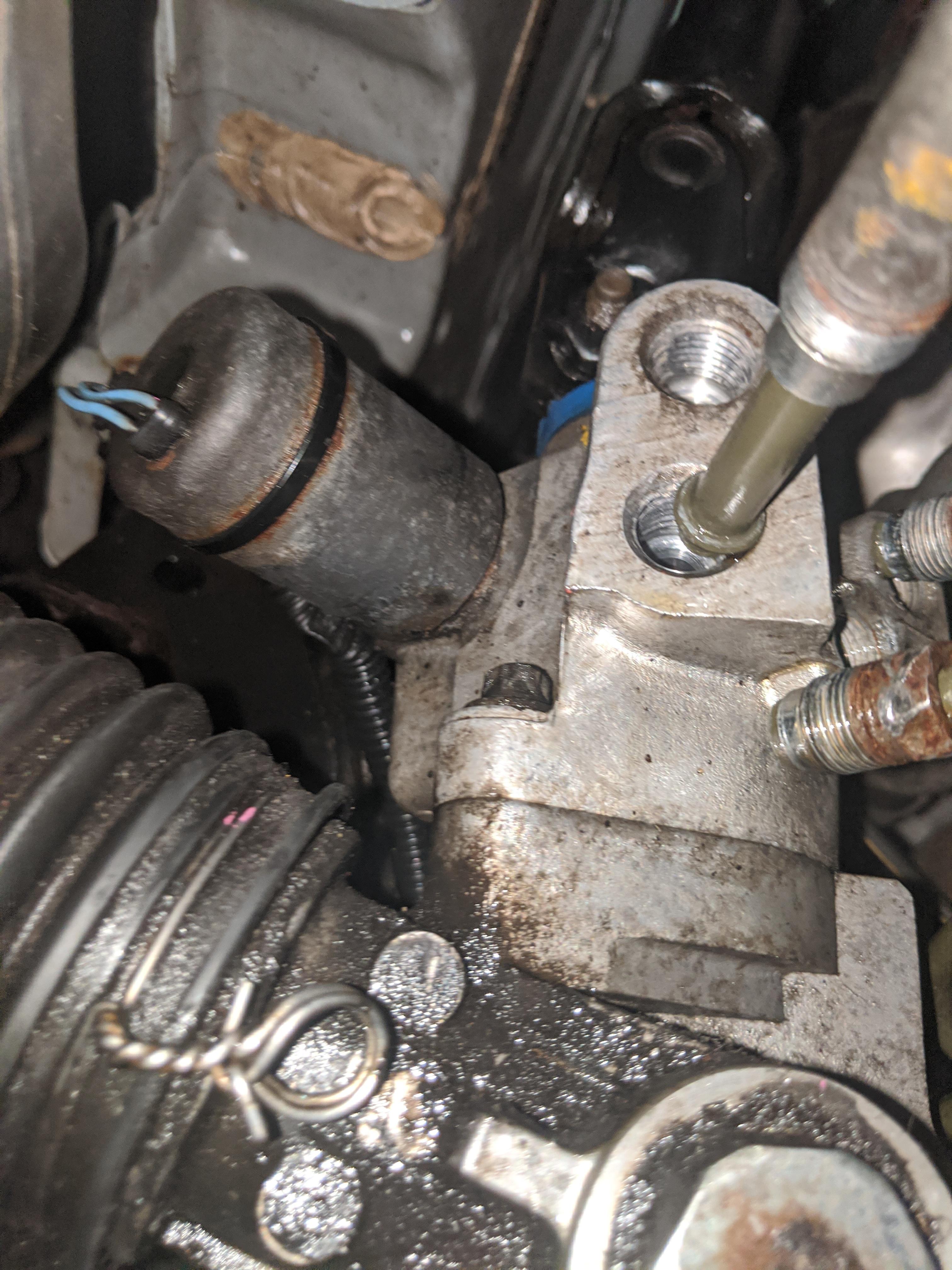 Power steering rack removal help | Scrolller