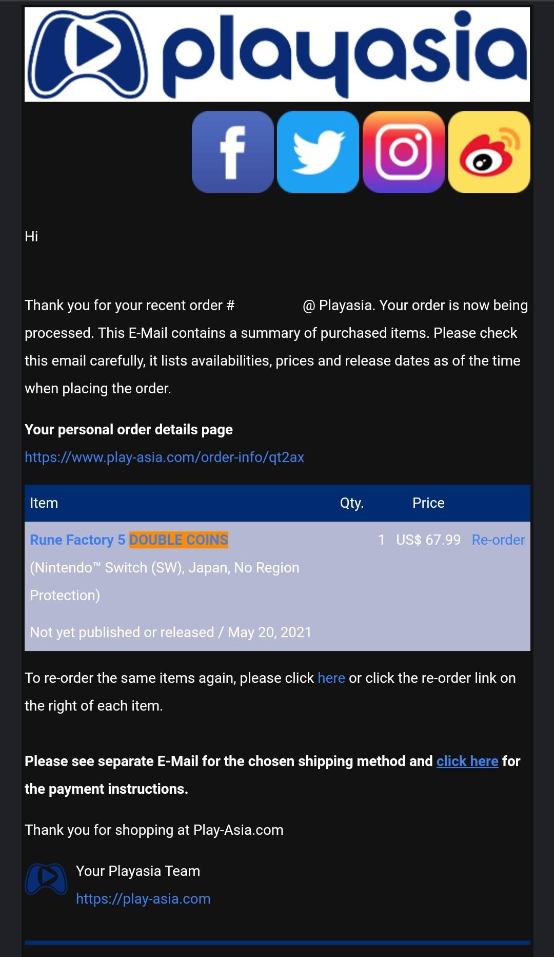 Pre-order placed, and now to use the next four months deciding between Beatrice and Ludmila ...