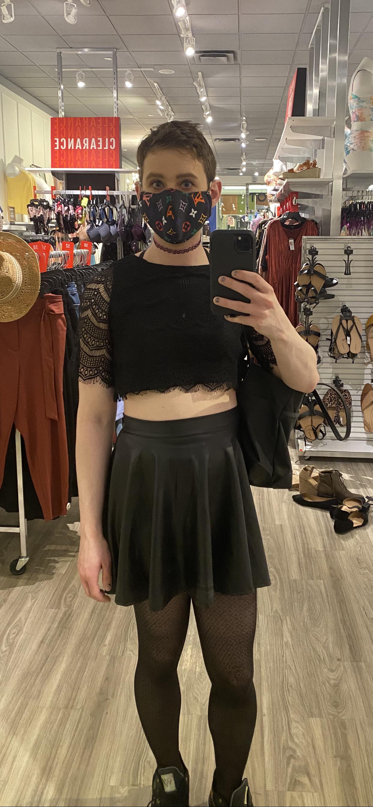 Presented publicly today for the first time ever! Pre-everything, trying to start hrt before my ...