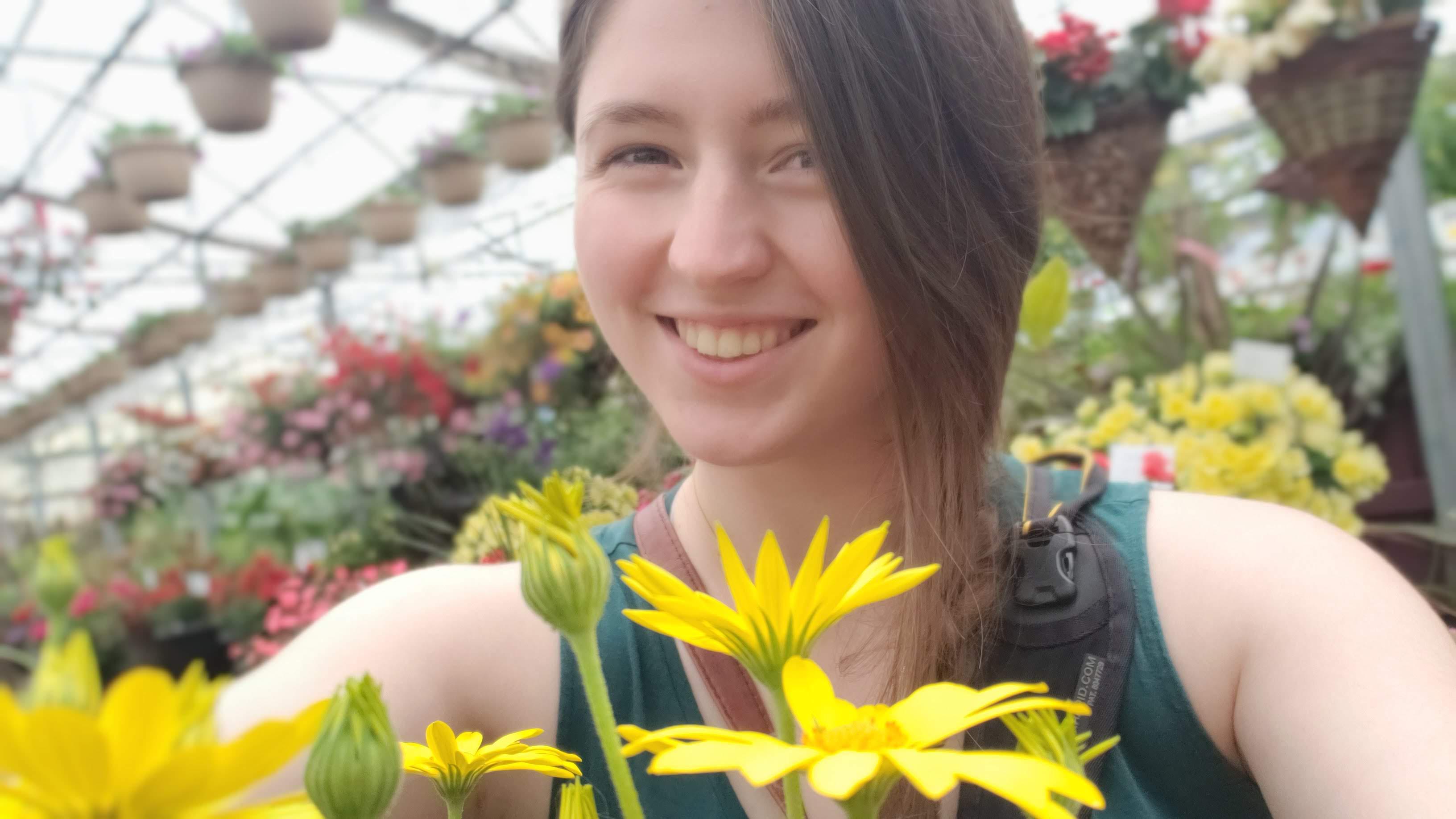 Pretty among the flowers | Scrolller