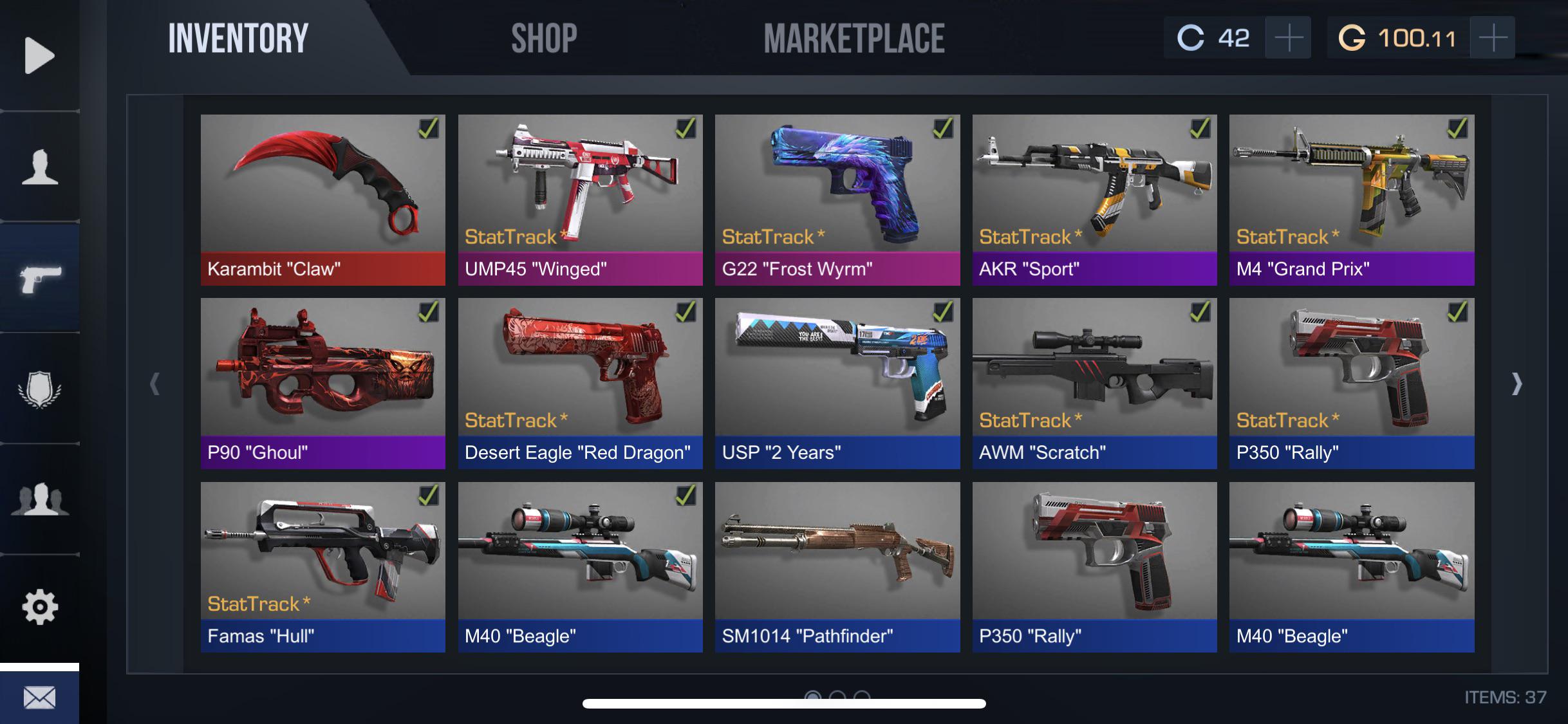 Pretty happy about my inventory. | Scrolller