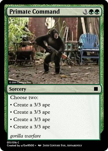 Primate Command | Scrolller